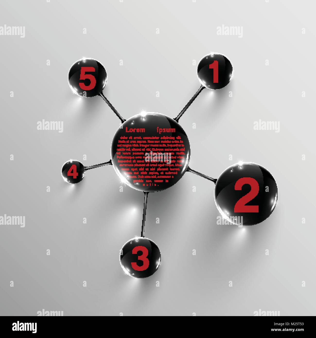 Vector glass design concept template Stock Vector Image & Art - Alamy