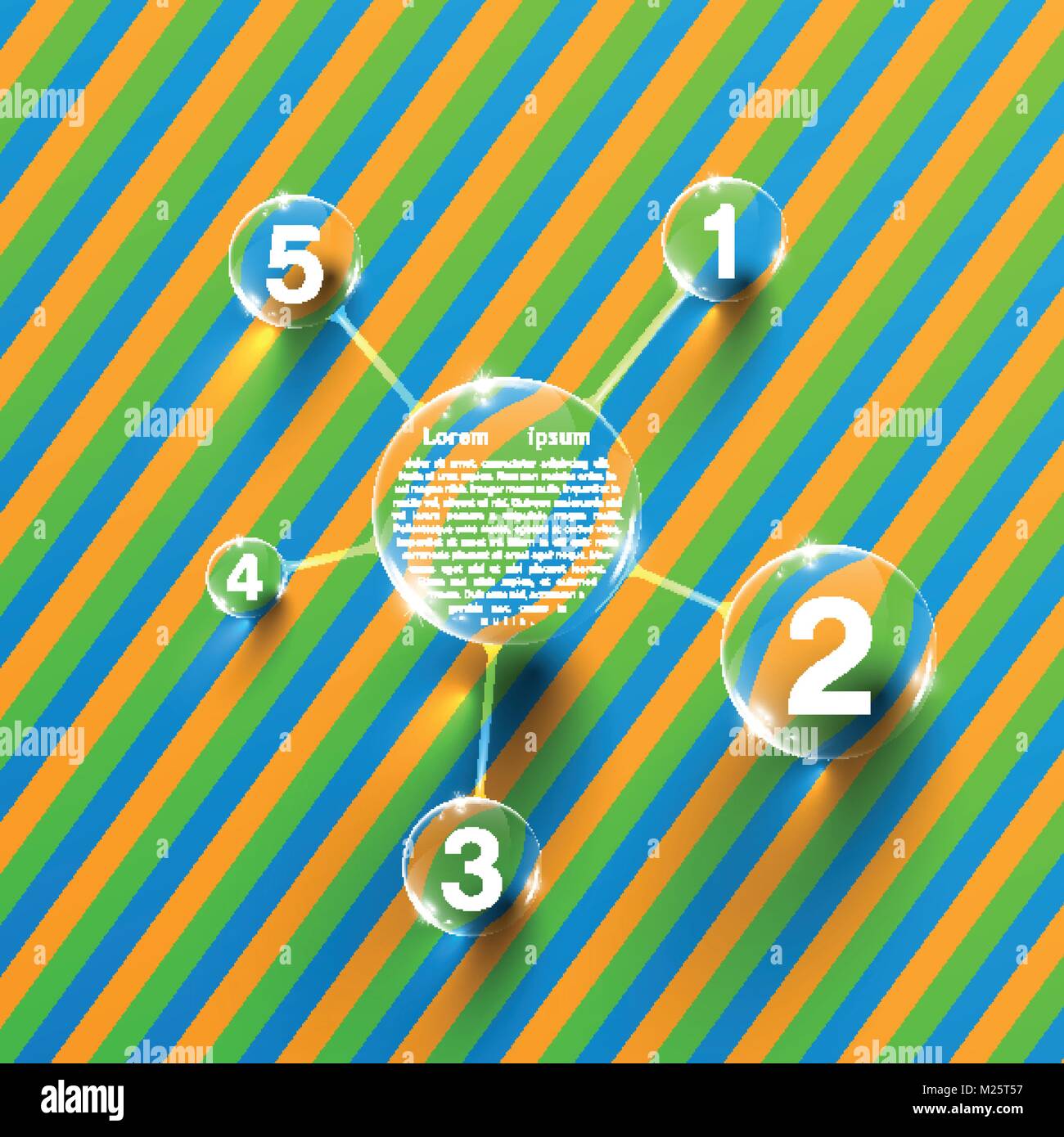 Vector glass design concept template Stock Vector Image & Art - Alamy