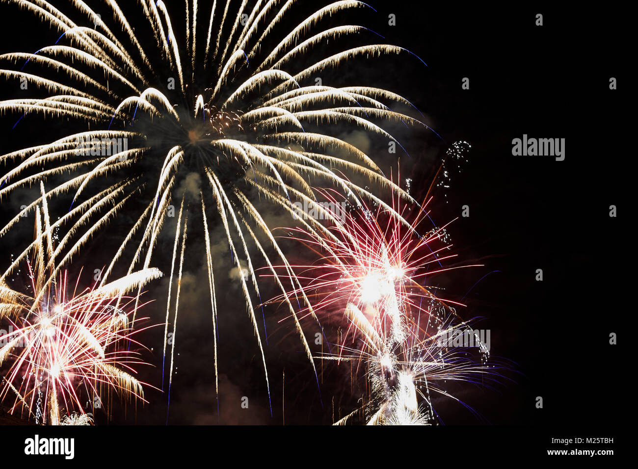 Fireworks turn year hi-res stock photography and images - Alamy
