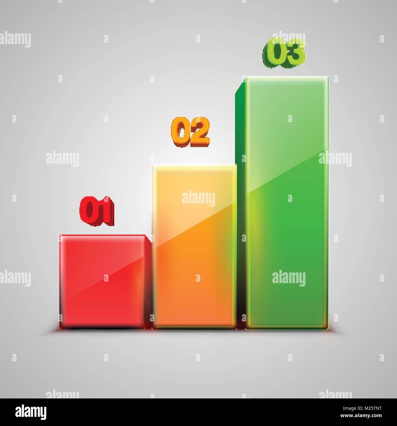 Graph numbered template Stock Vector Image & Art - Alamy