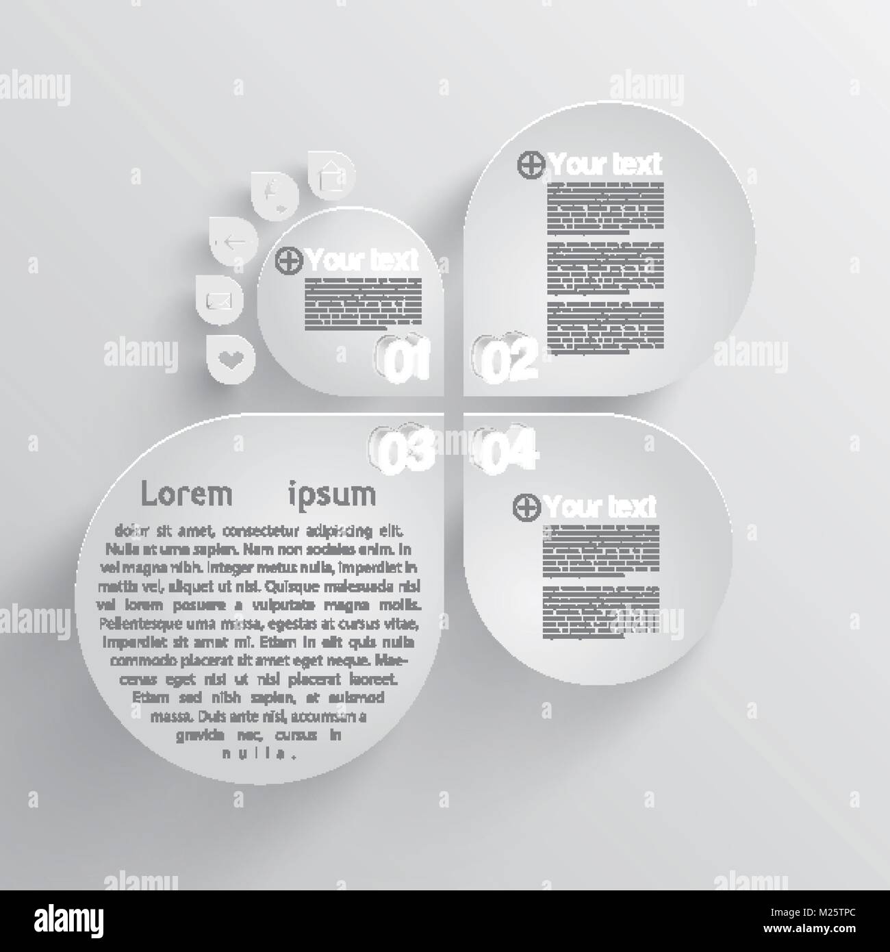 Web template, vector Stock Vector Image & Art - Alamy