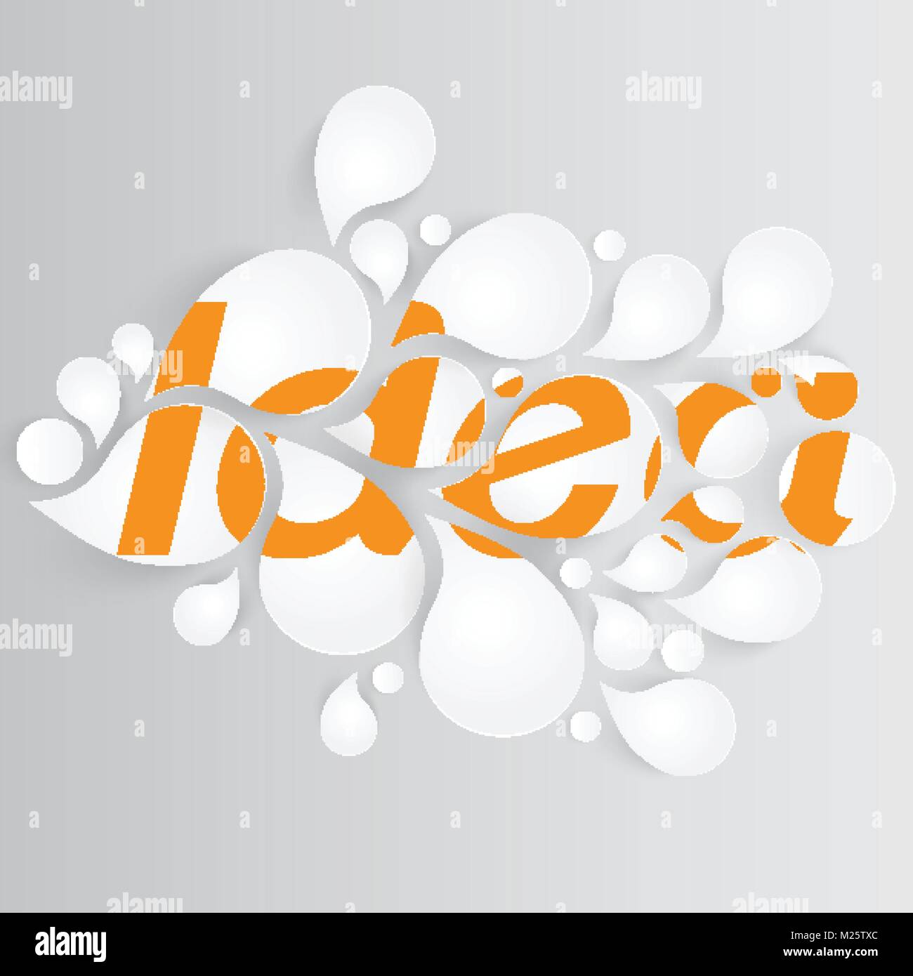 Clean abstract template for webdesign, vector illustration Stock Vector ...