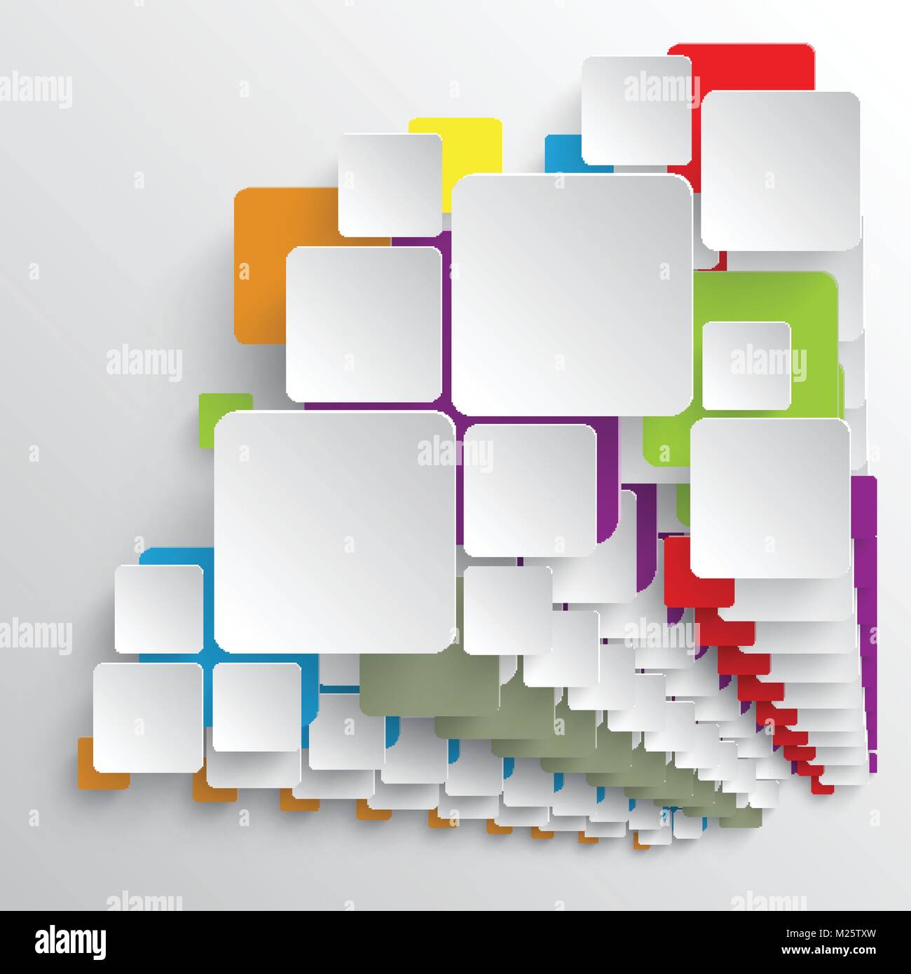 Clean abstract template for webdesign, vector illustration Stock Vector ...