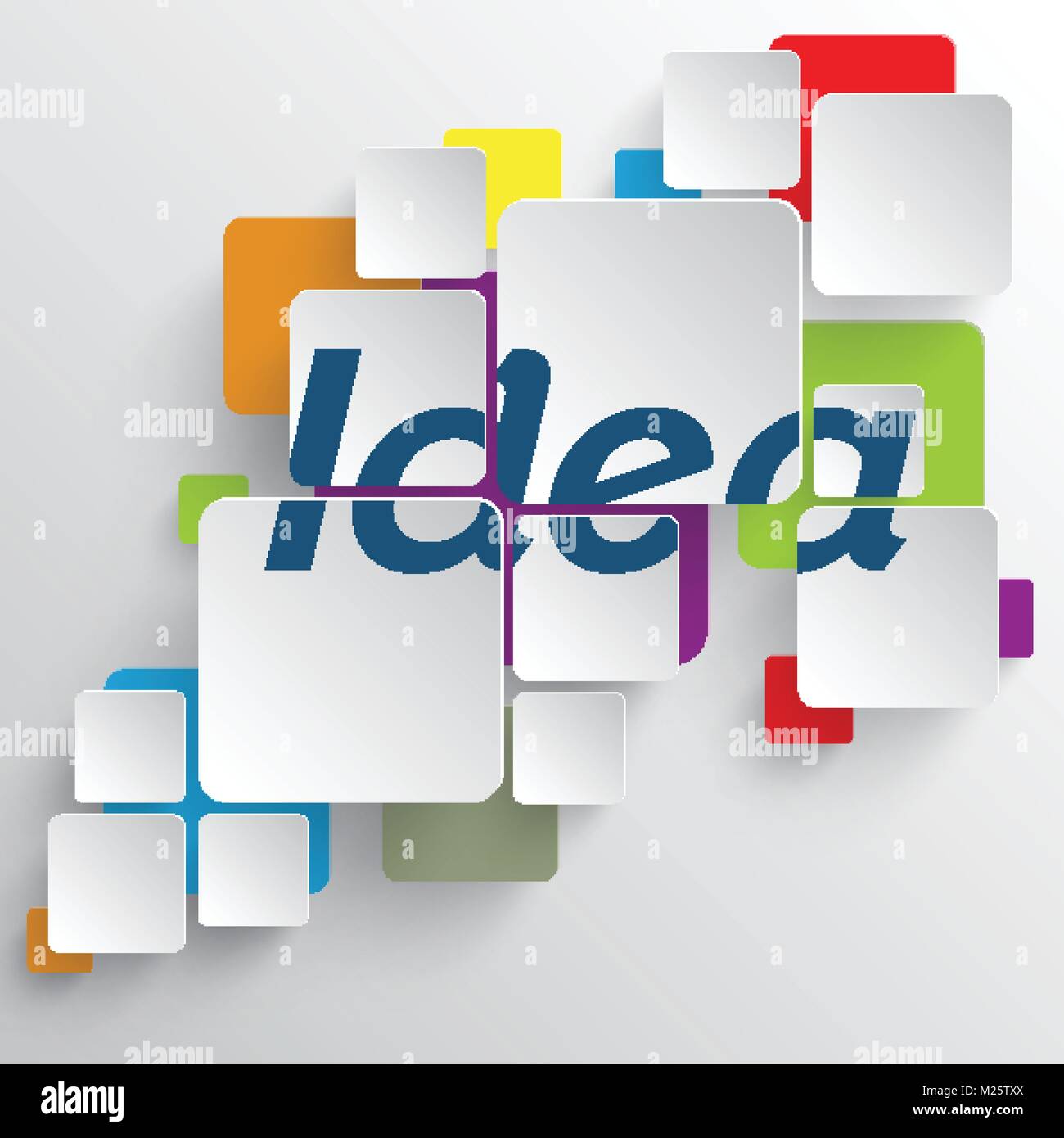 Clean abstract template for webdesign, vector illustration Stock Vector ...