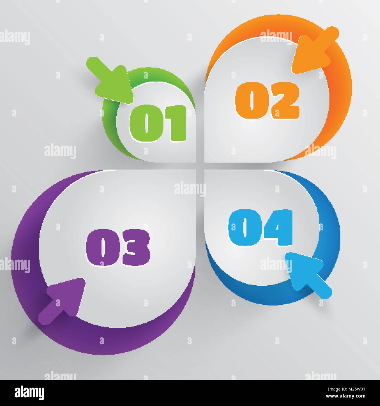 Clean abstract template for webdesign, vector illustration Stock Vector ...