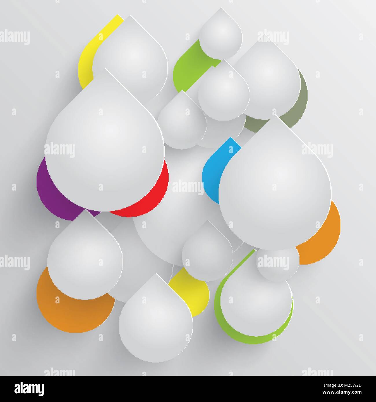 Clean abstract template for webdesign, vector illustration Stock Vector ...