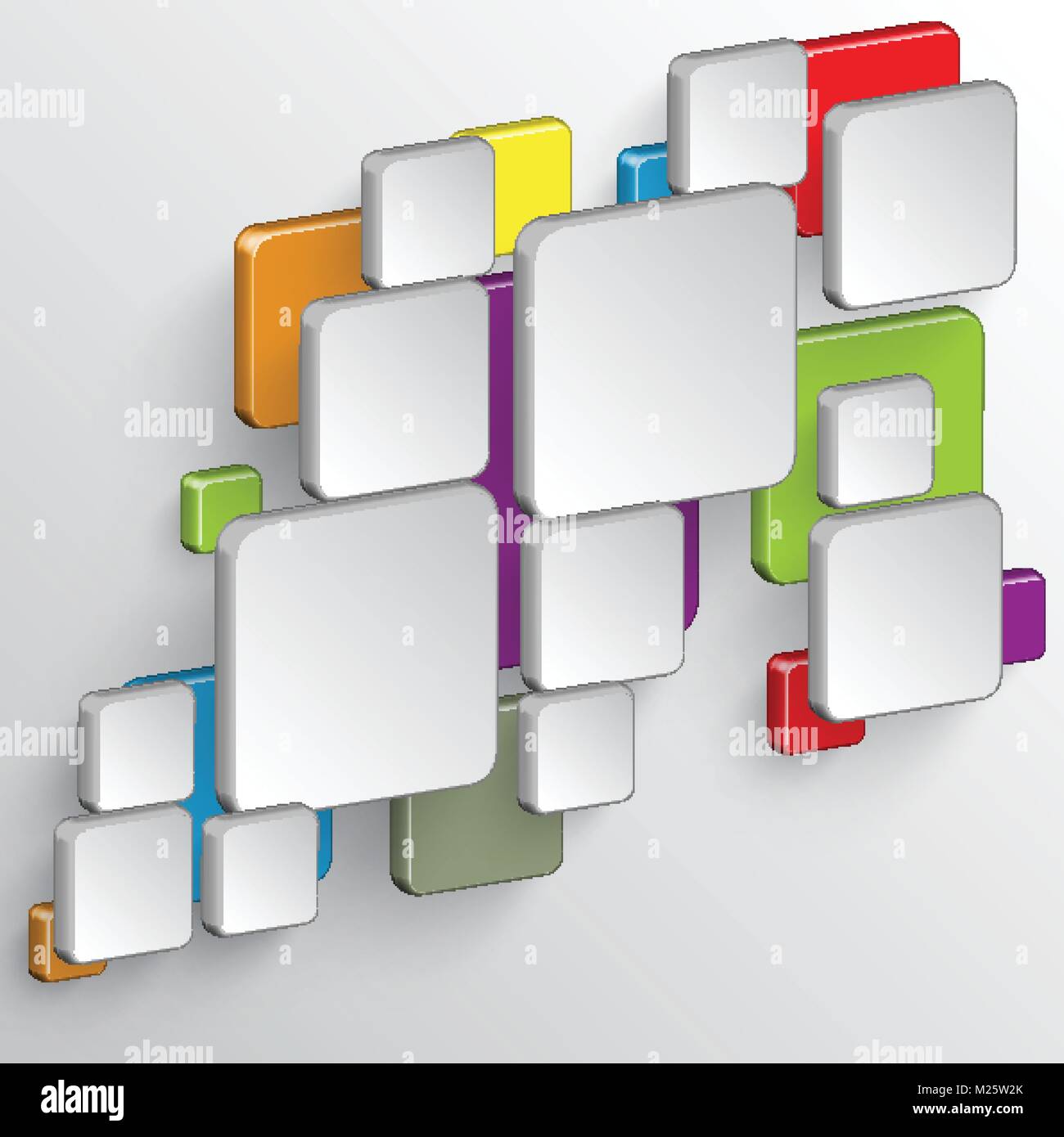 Clean abstract template for webdesign, vector illustration Stock Vector ...