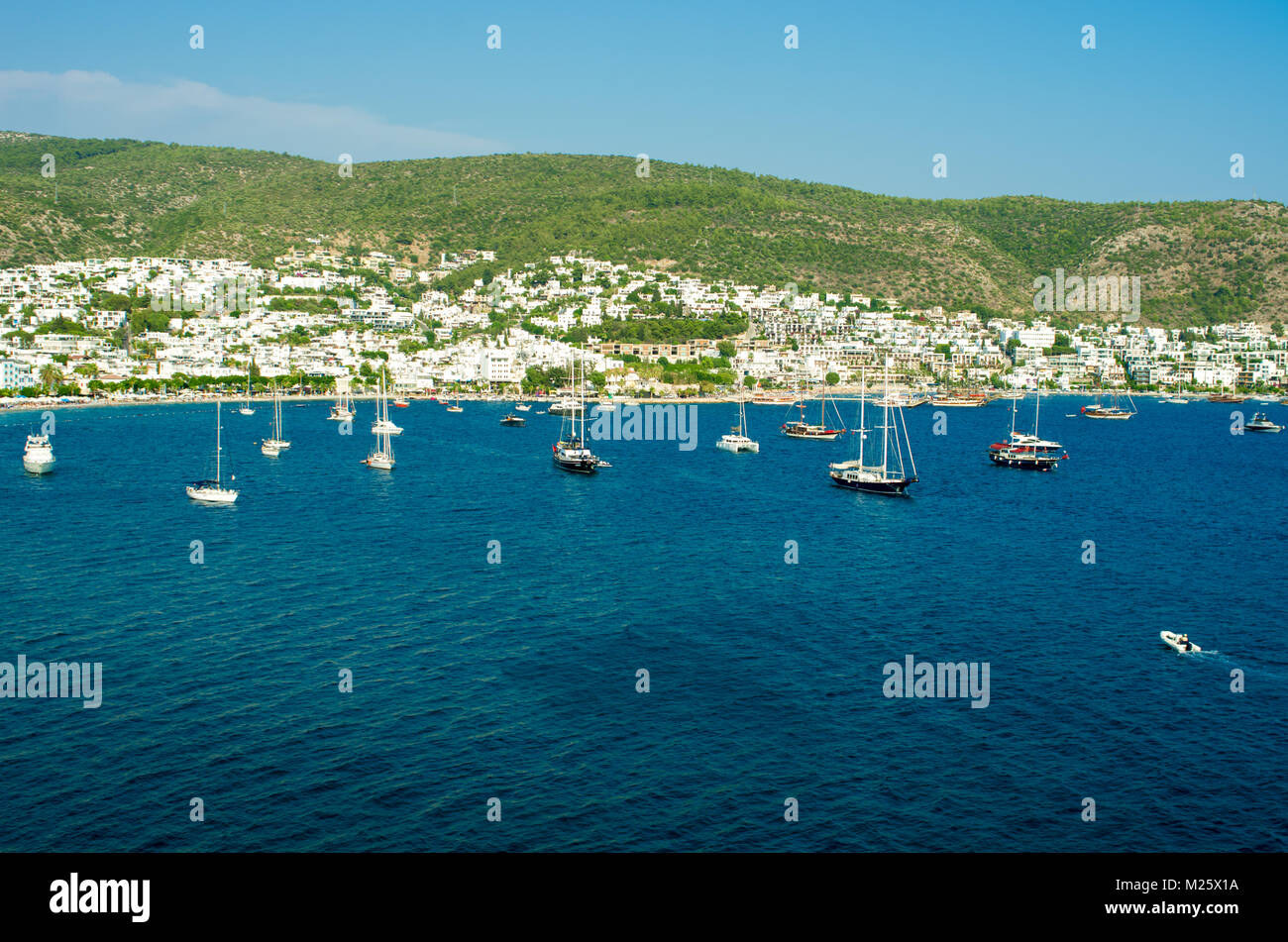 Beautiful Bay of Bodrum, Turkey Stock Photo - Alamy