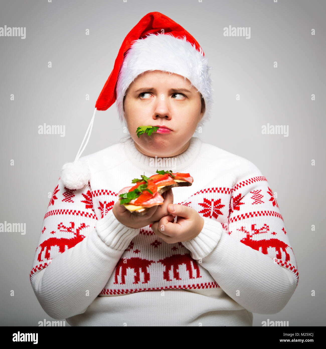 Fat santa hi-res stock photography and images - Alamy