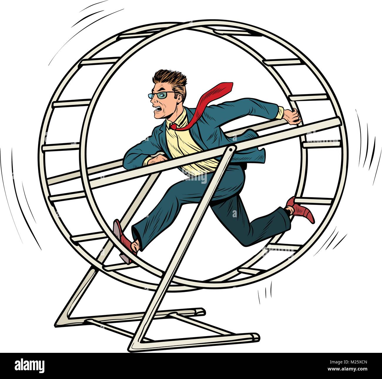 Squirrel in cartoon style hi-res stock photography and images - Alamy