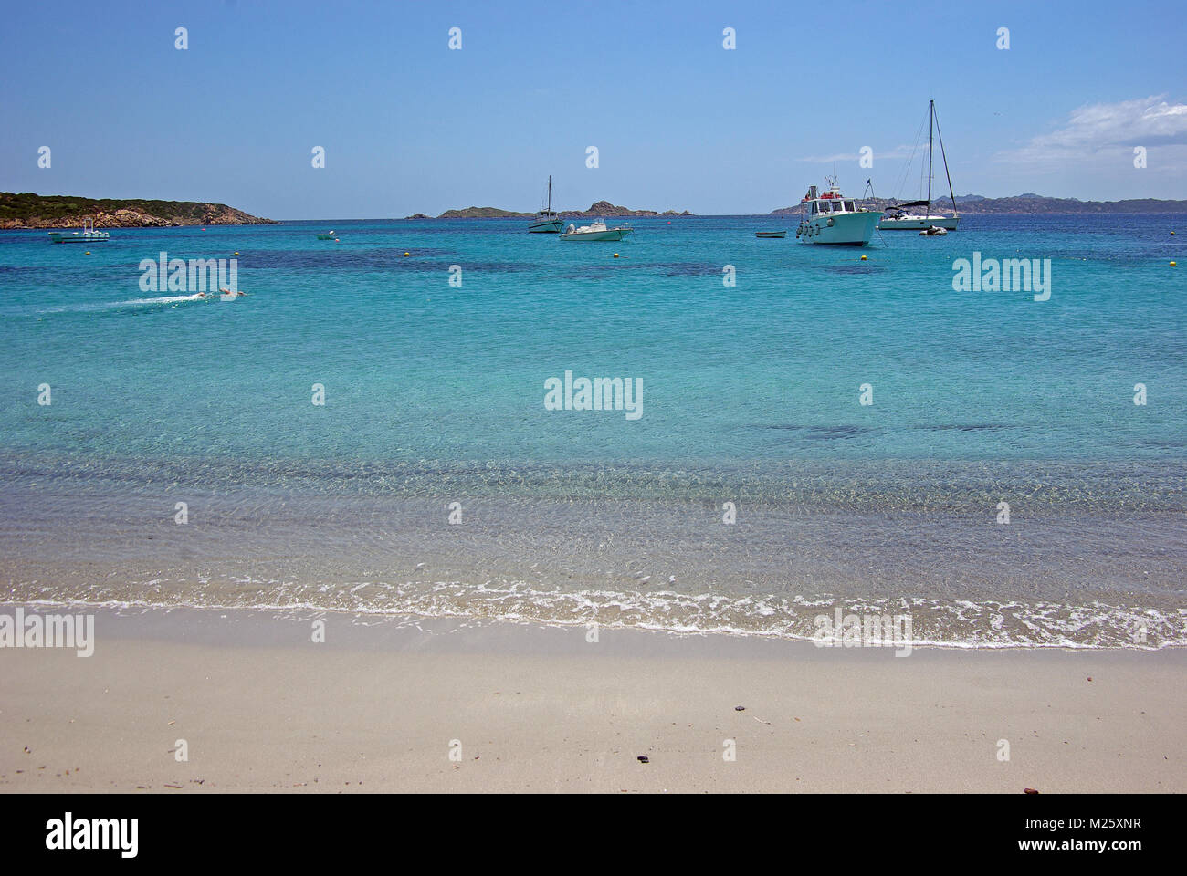 Santa Maria Island, La Maddalena Archipelago, Sardinia Stock Photo - Alamy
