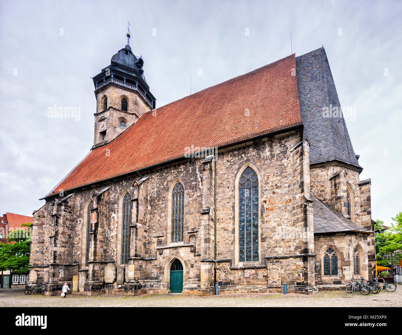 Lutheran church of St Blaise, Gothic style in Hann Munden, Lower Saxony ...