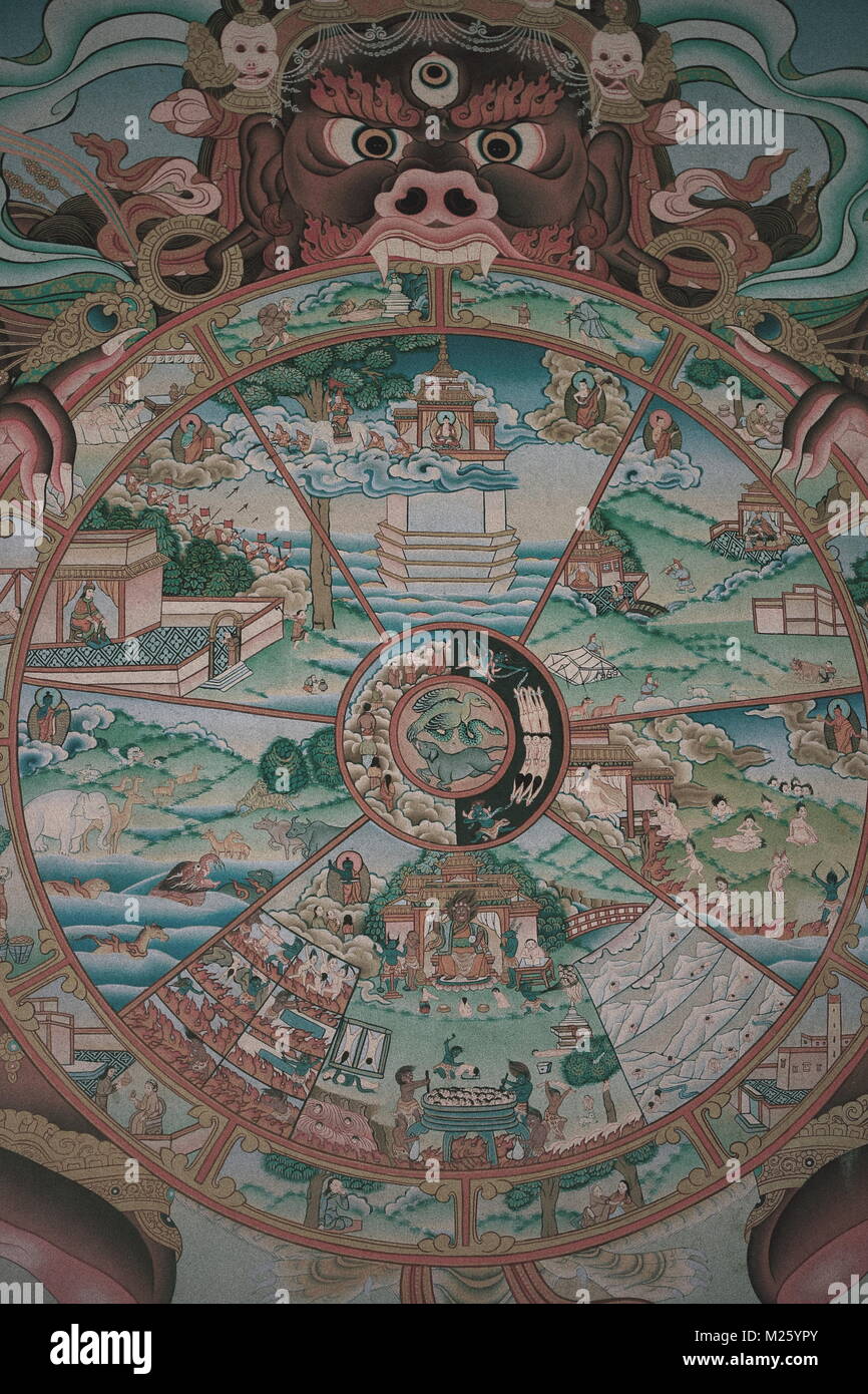 Heaven and hell painting hi-res stock photography and images - Alamy