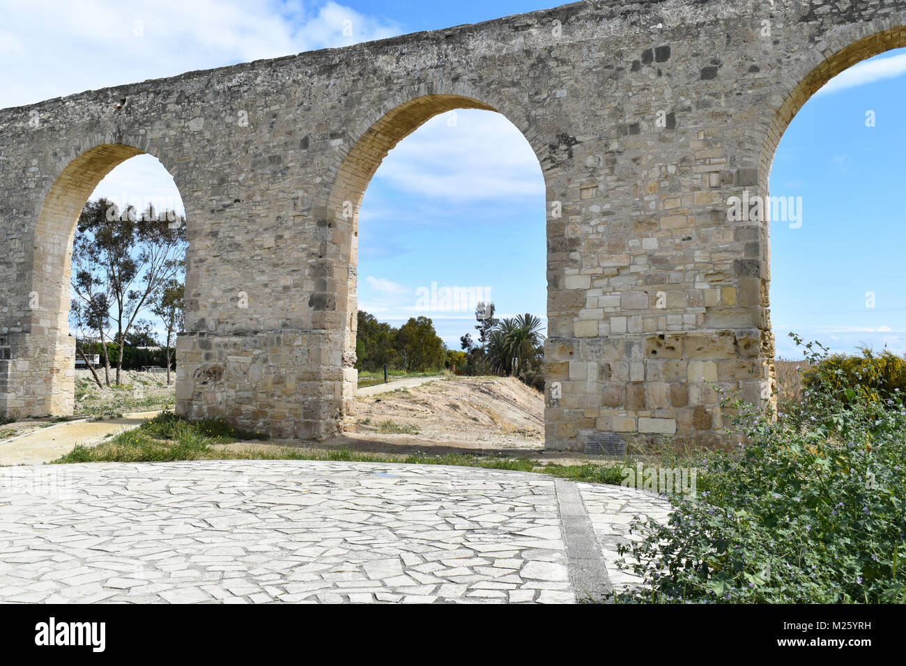 Stone aqueduct larnaca hi-res stock photography and images - Alamy