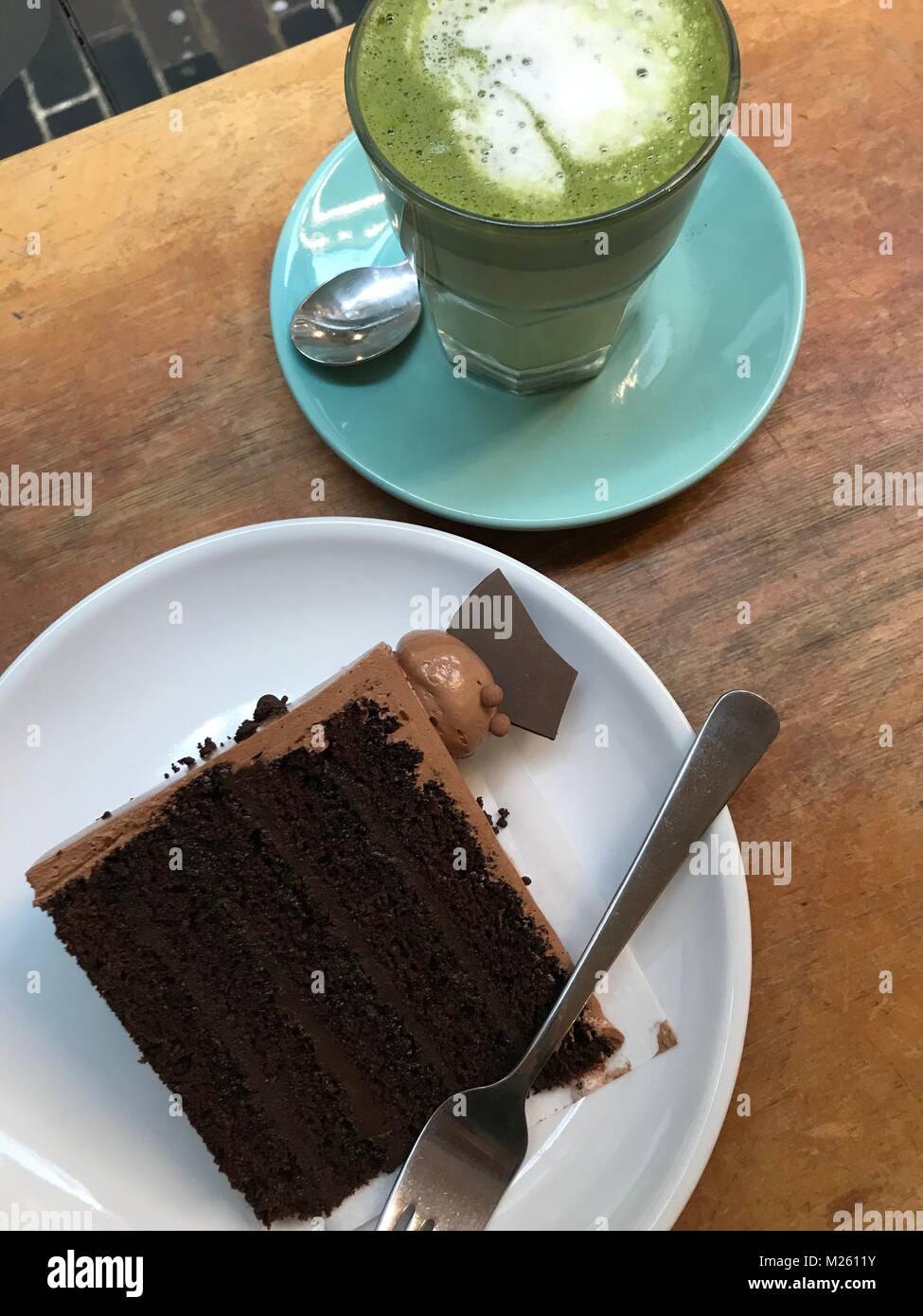 Cafe latte cake hi-res stock photography and images - Alamy