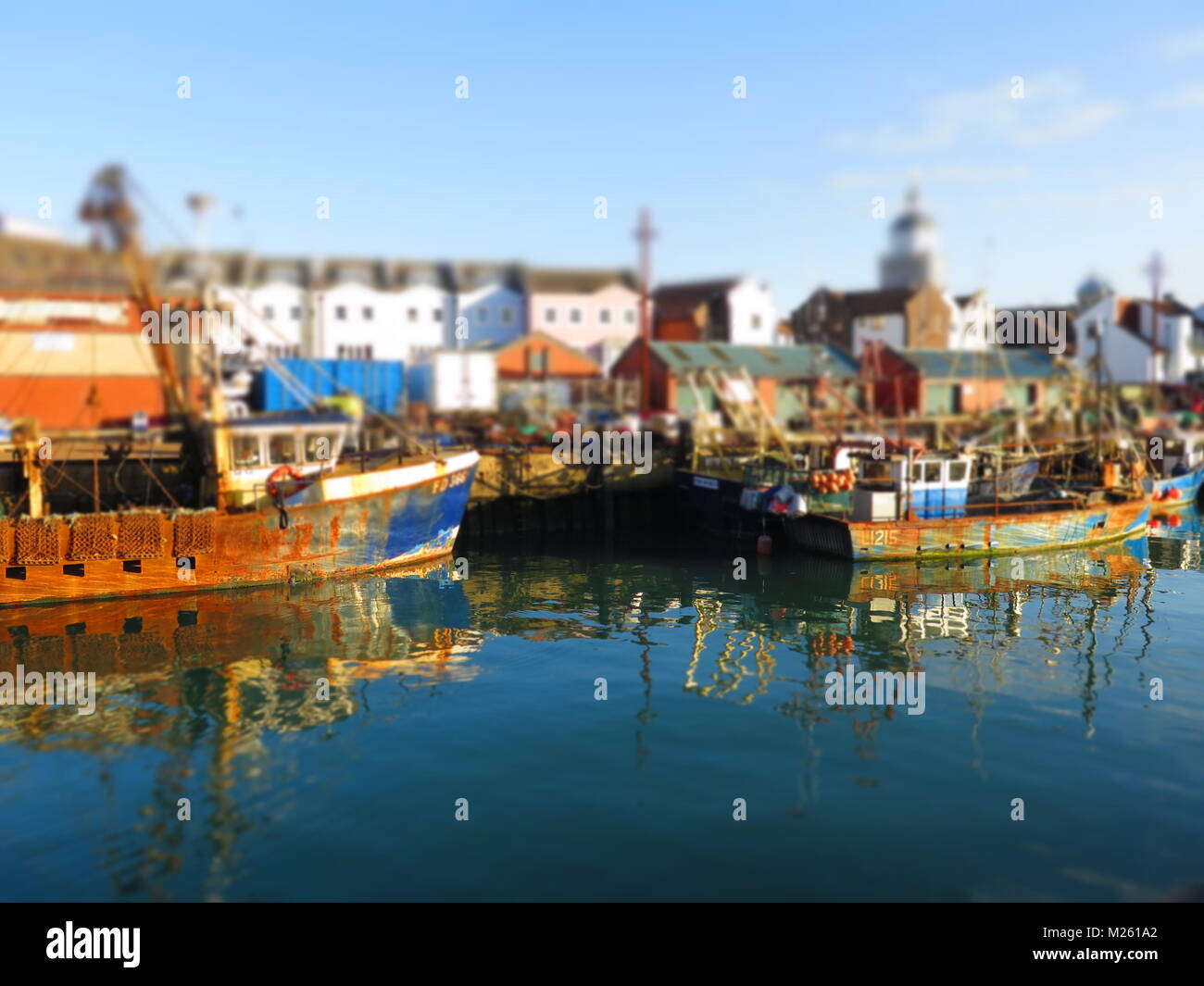 Camber Docks Portsmouth Stock Photo - Alamy
