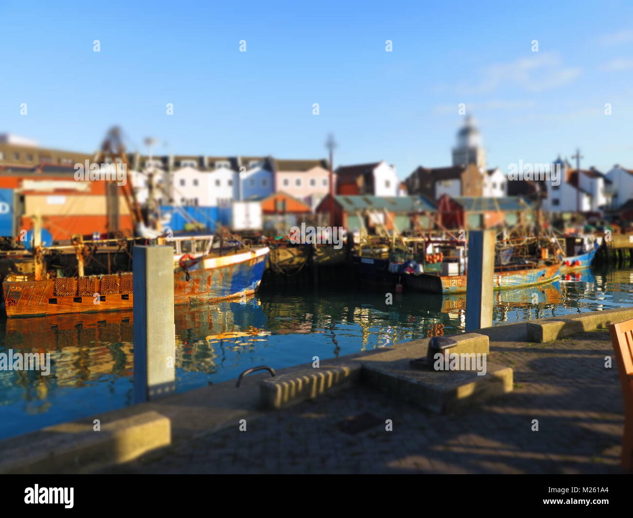 Camber Docks Portsmouth Stock Photo - Alamy