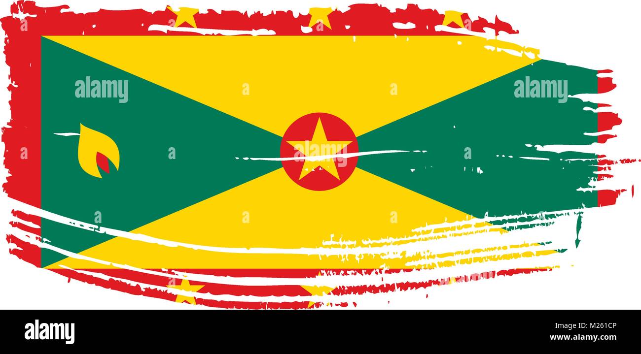 Grenada flag, vector illustration Stock Vector Image & Art - Alamy
