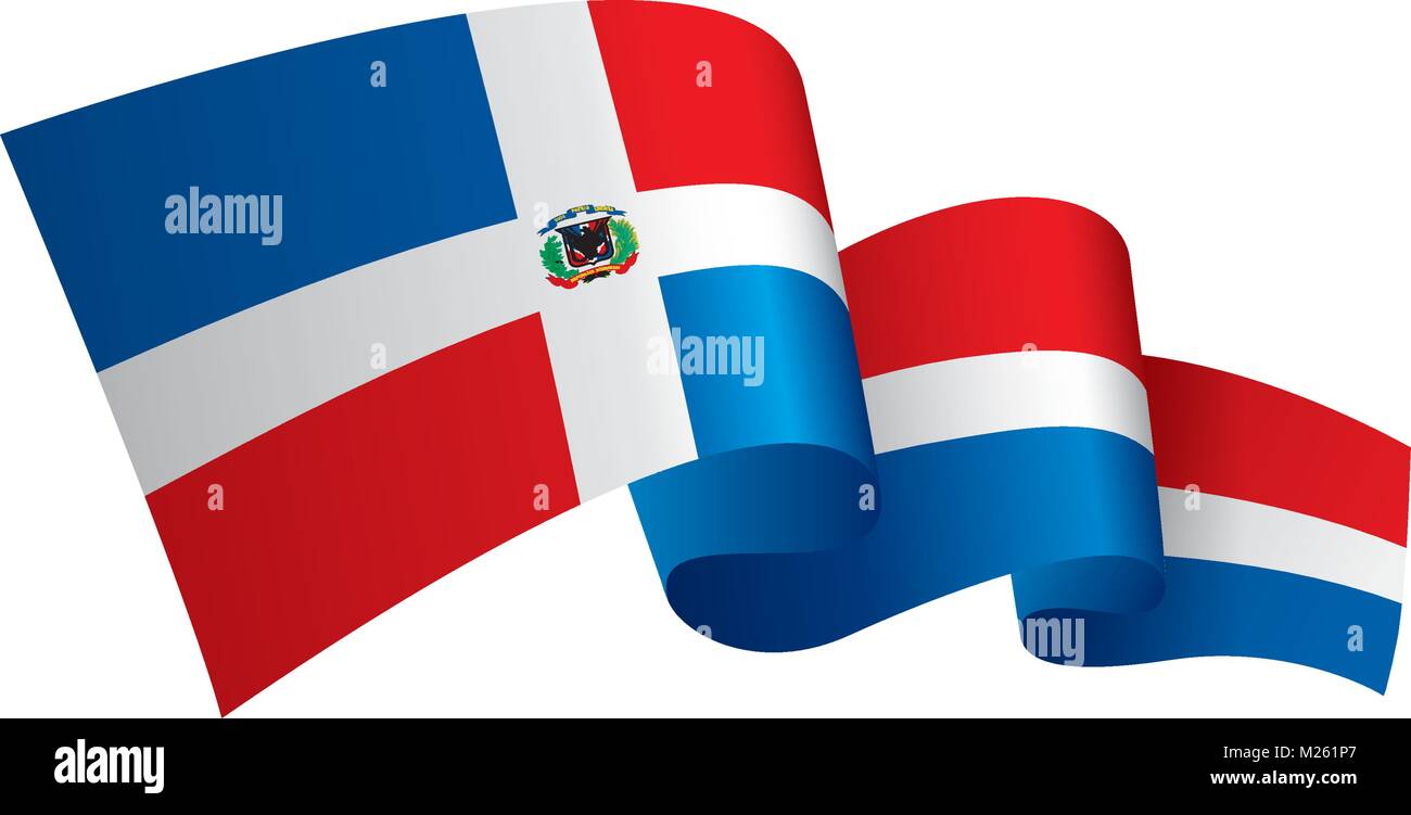 Dominicana flag, vector illustration Stock Vector Image & Art - Alamy