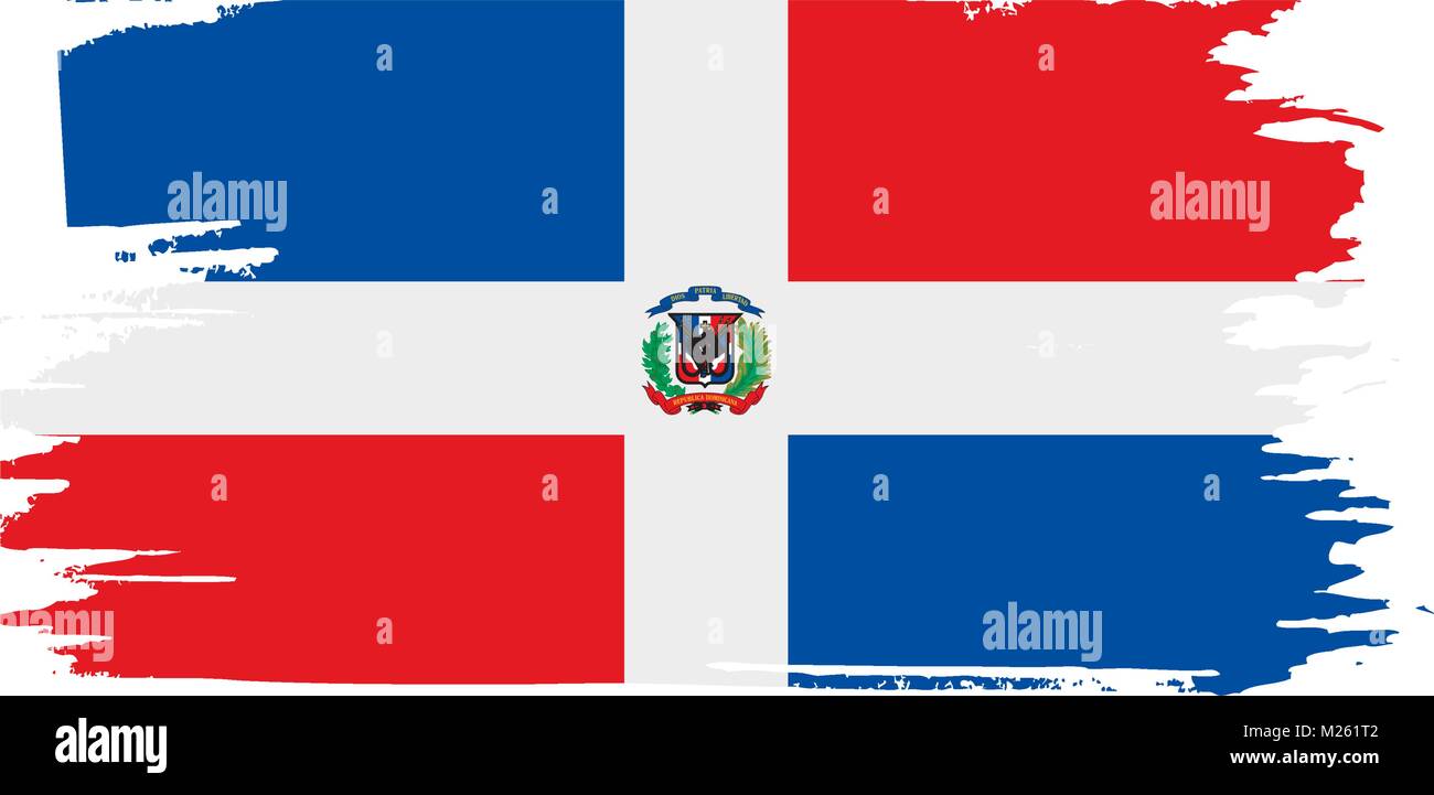 Dominicana flag, vector illustration Stock Vector Image & Art - Alamy