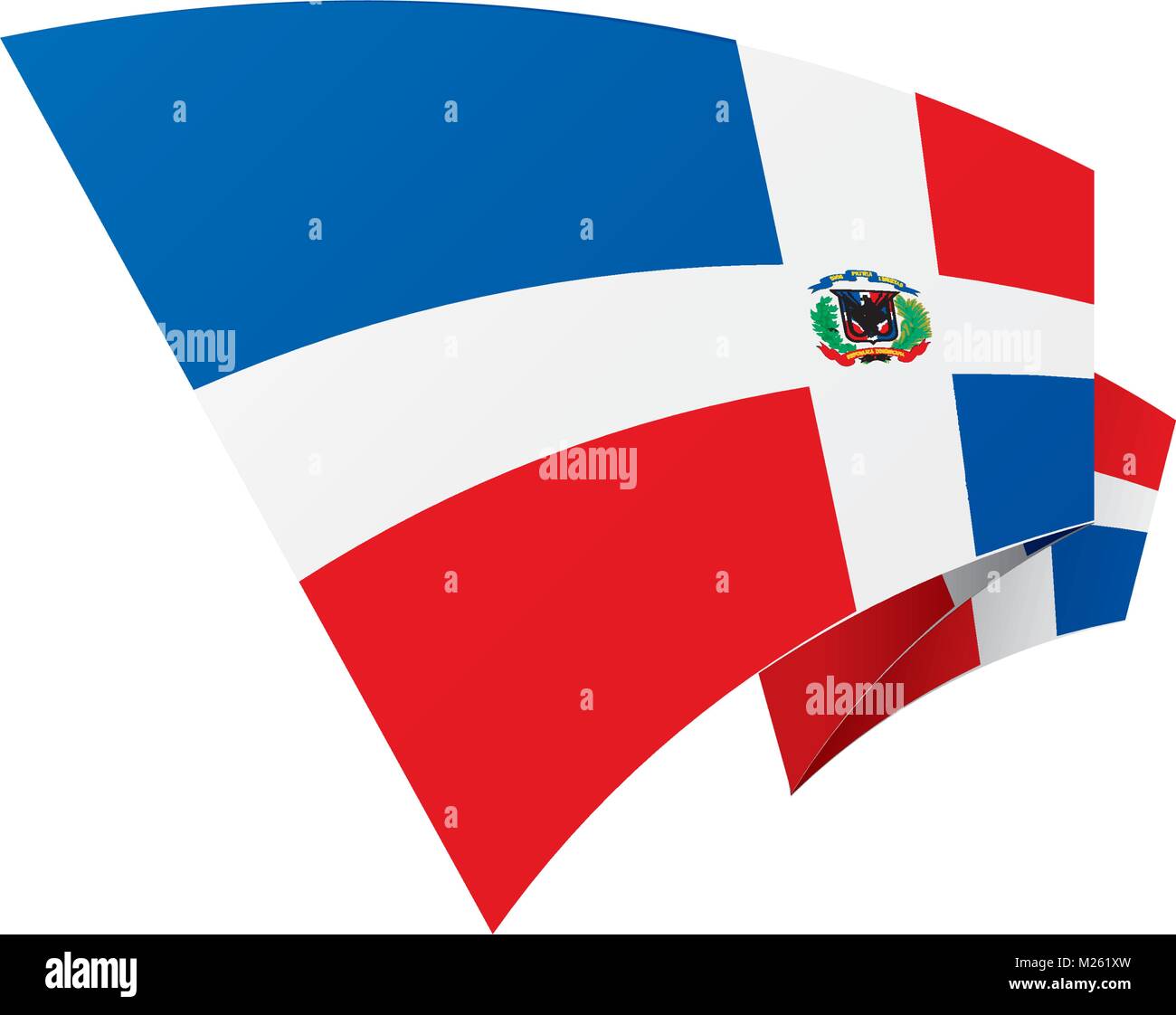 Dominicana flag, vector illustration Stock Vector Image & Art - Alamy