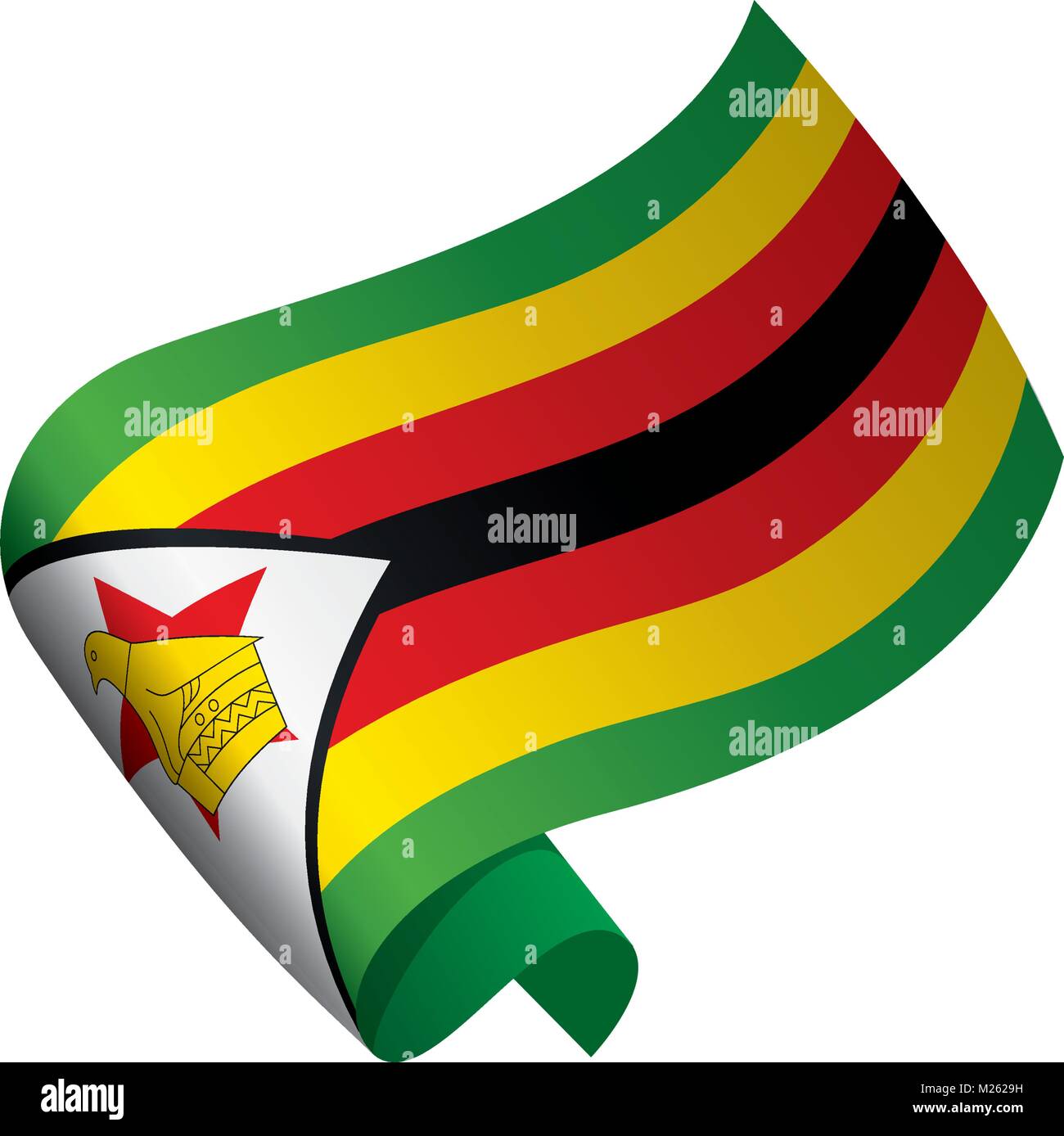 Zimbabwe flag, vector illustration Stock Vector Image & Art - Alamy