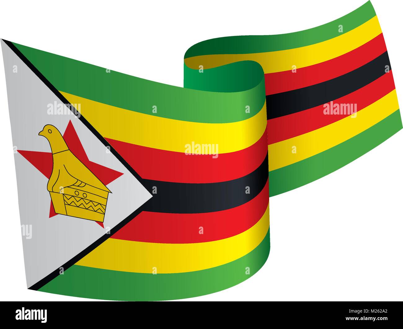Zimbabwe flag, vector illustration Stock Vector Image & Art - Alamy