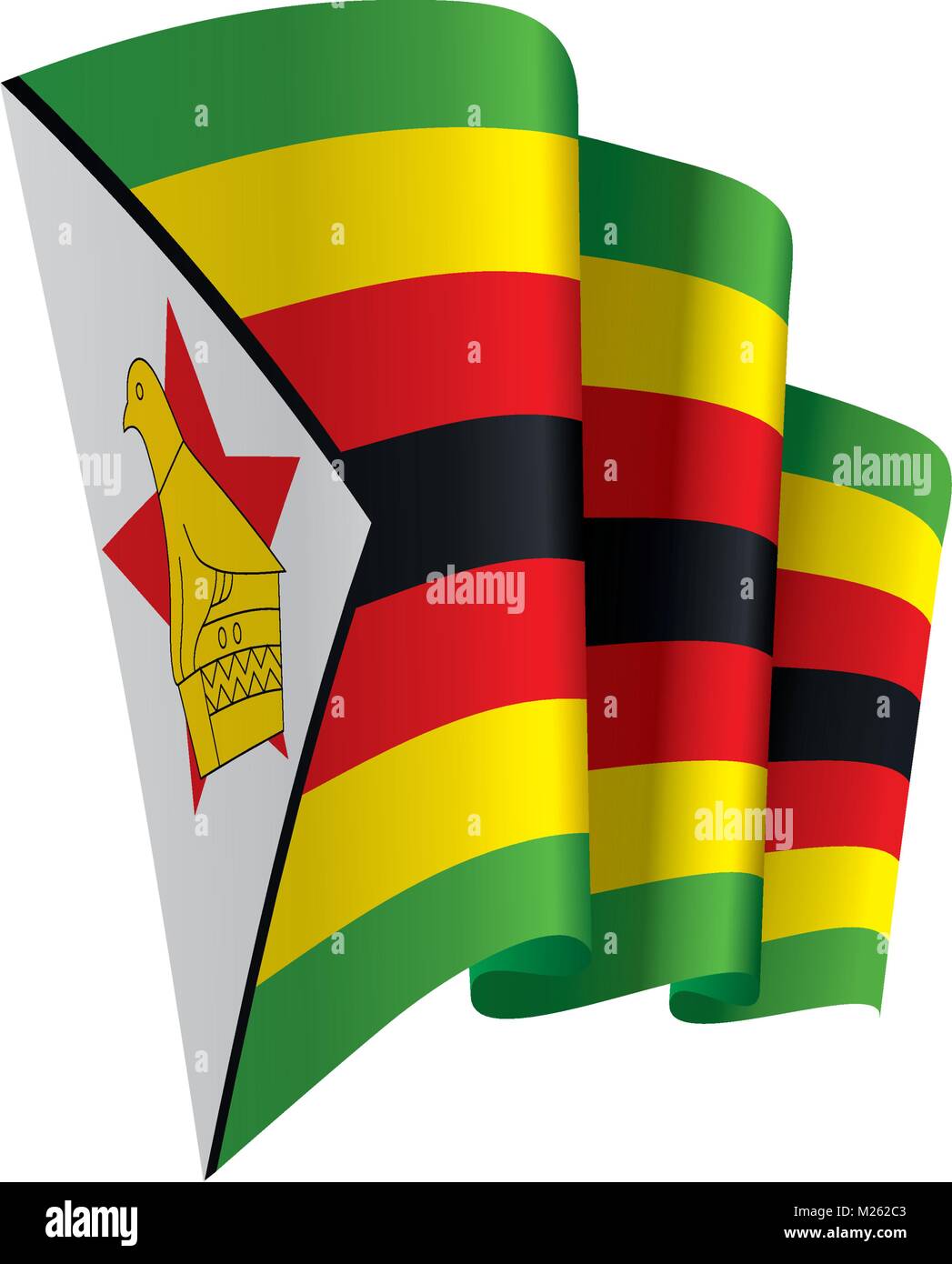 Zimbabwe flag, vector illustration Stock Vector Image & Art - Alamy