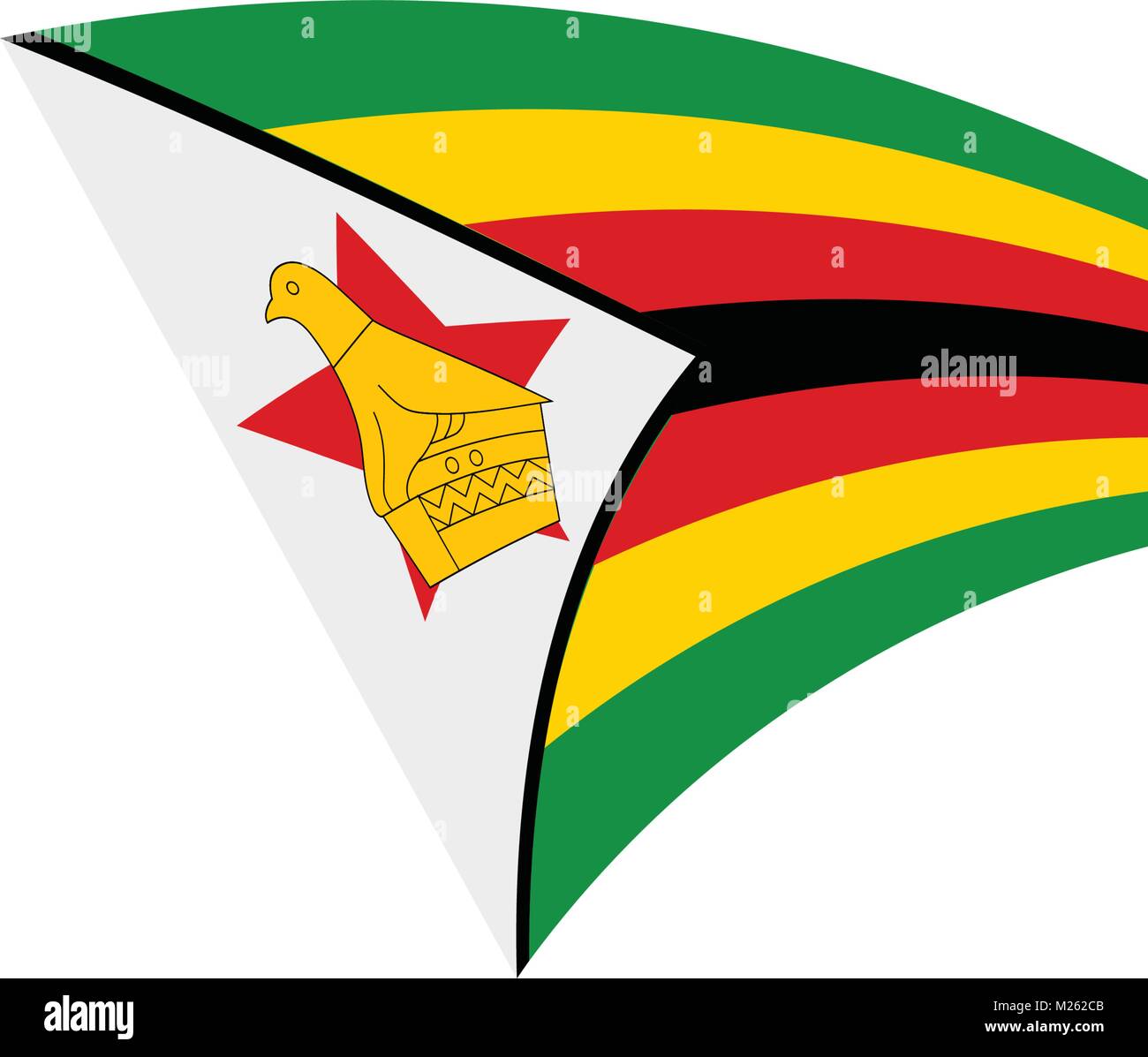 Zimbabwe flag, vector illustration Stock Vector Image & Art - Alamy