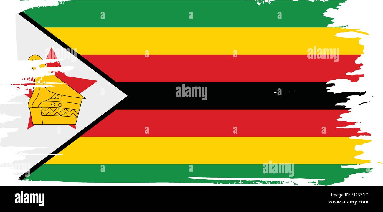 Zimbabwe flag, vector illustration Stock Vector Image & Art - Alamy