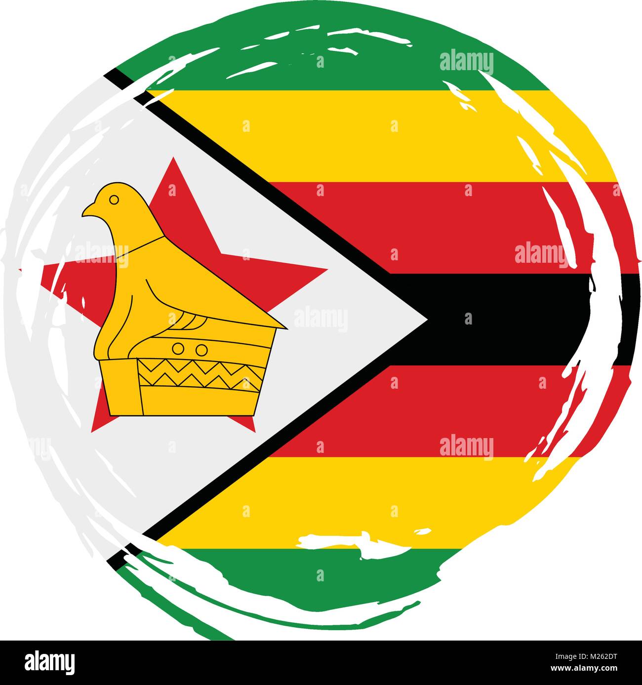 Zimbabwe flag, vector illustration Stock Vector Image & Art - Alamy