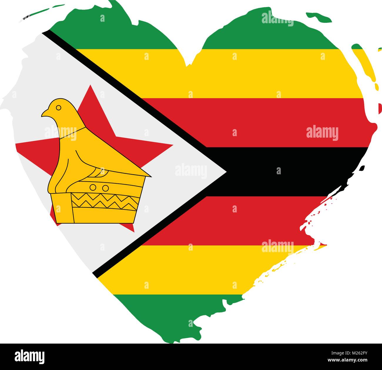 Zimbabwe flag, vector illustration Stock Vector Image & Art - Alamy