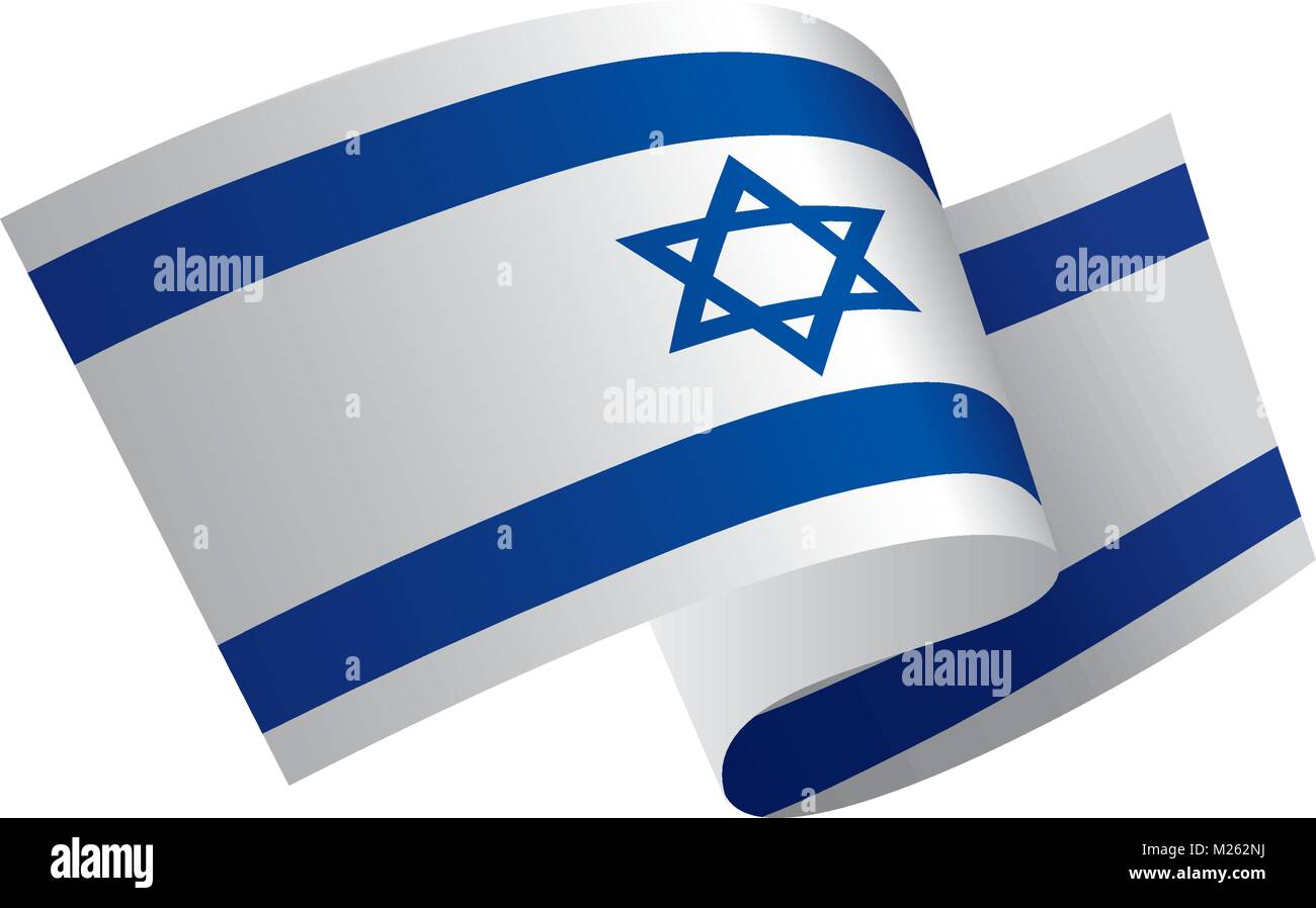 Israel flag, vector illustration Stock Vector Image & Art - Alamy