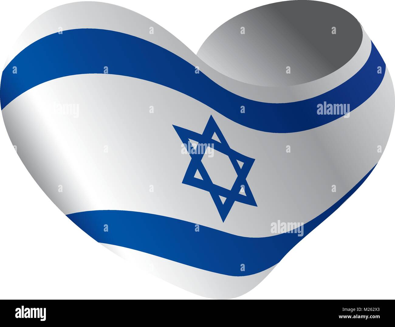 Israel flag, vector illustration Stock Vector Image & Art - Alamy