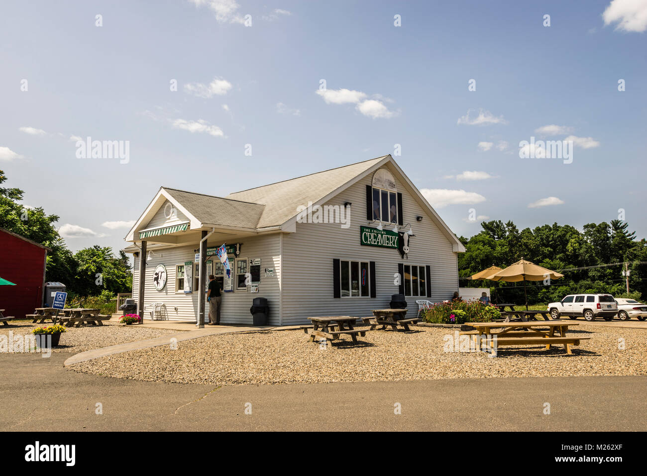 The Collins Creamery Enfield, Connecticut, USA Stock Photo - Alamy