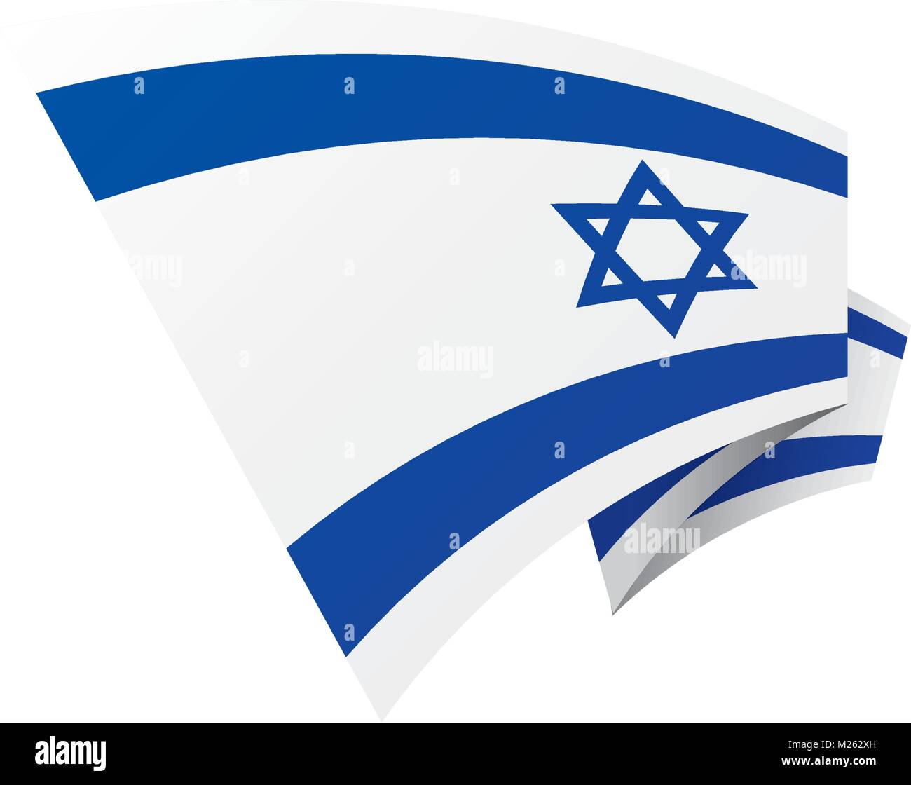 Israel flag, vector illustration Stock Vector Image & Art - Alamy