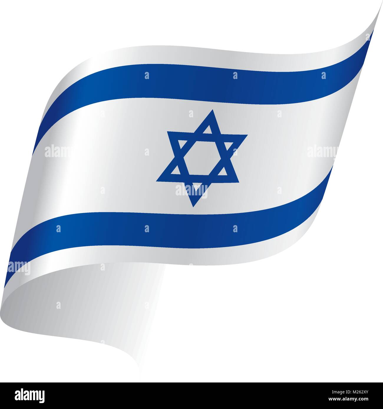 Israel flag, vector illustration Stock Vector Image & Art - Alamy
