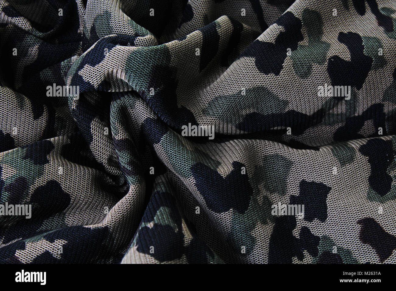 Military fabric closeup pattern texture as background. Macro cloth ...