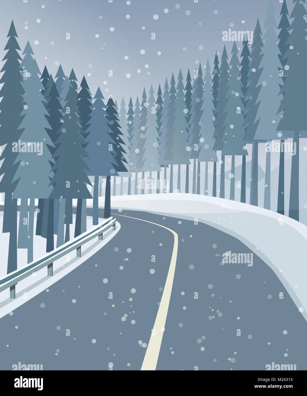 Cold weather transportation Stock Vector Images - Alamy