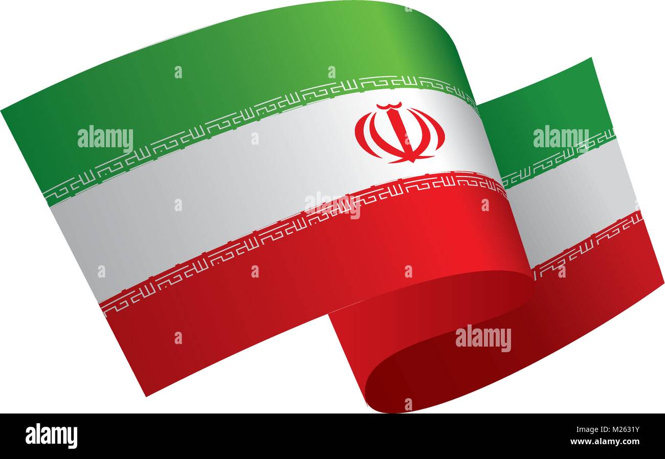 Iran flag, vector illustration Stock Vector Image & Art - Alamy