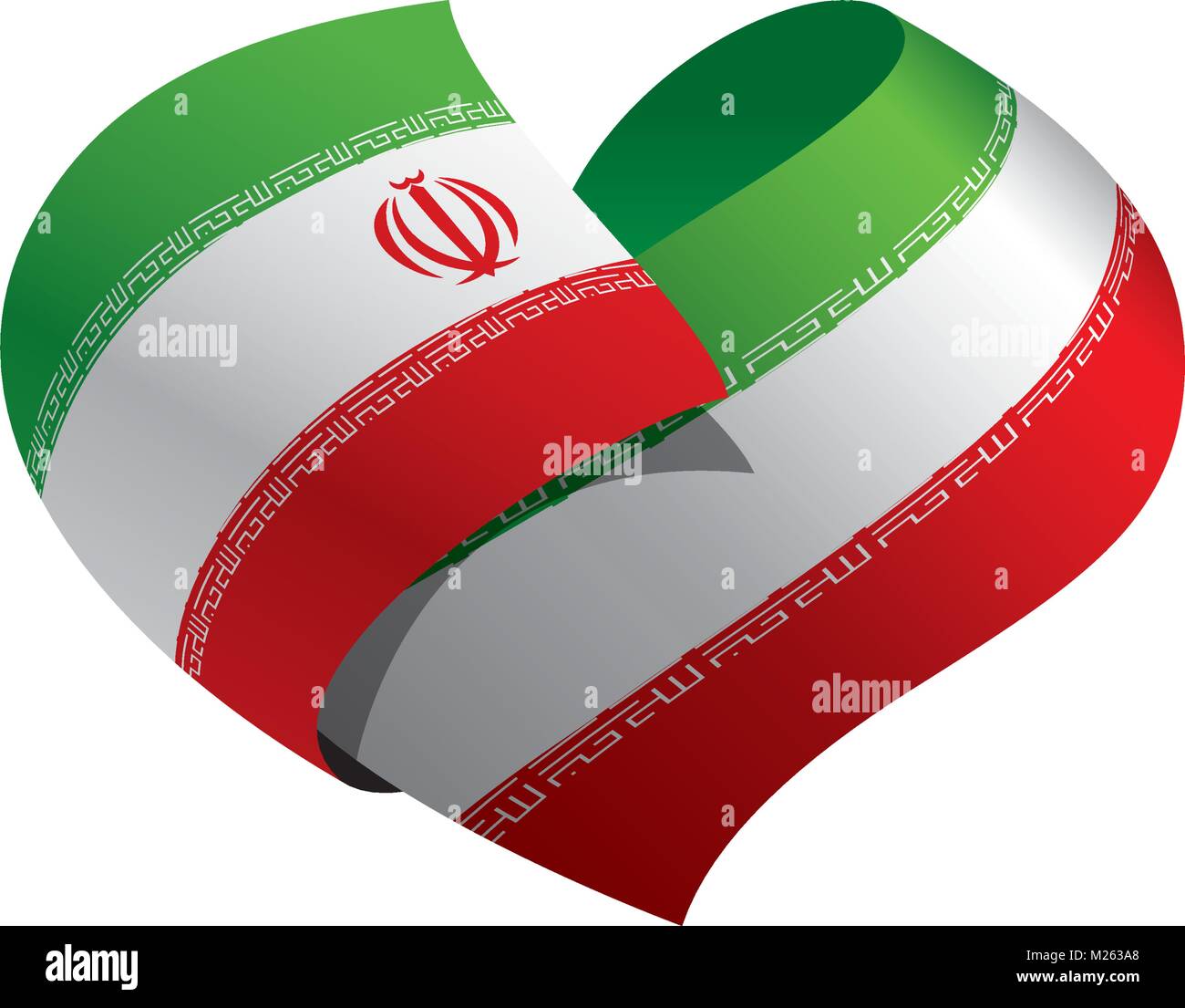 Iran flag, vector illustration Stock Vector Image & Art - Alamy