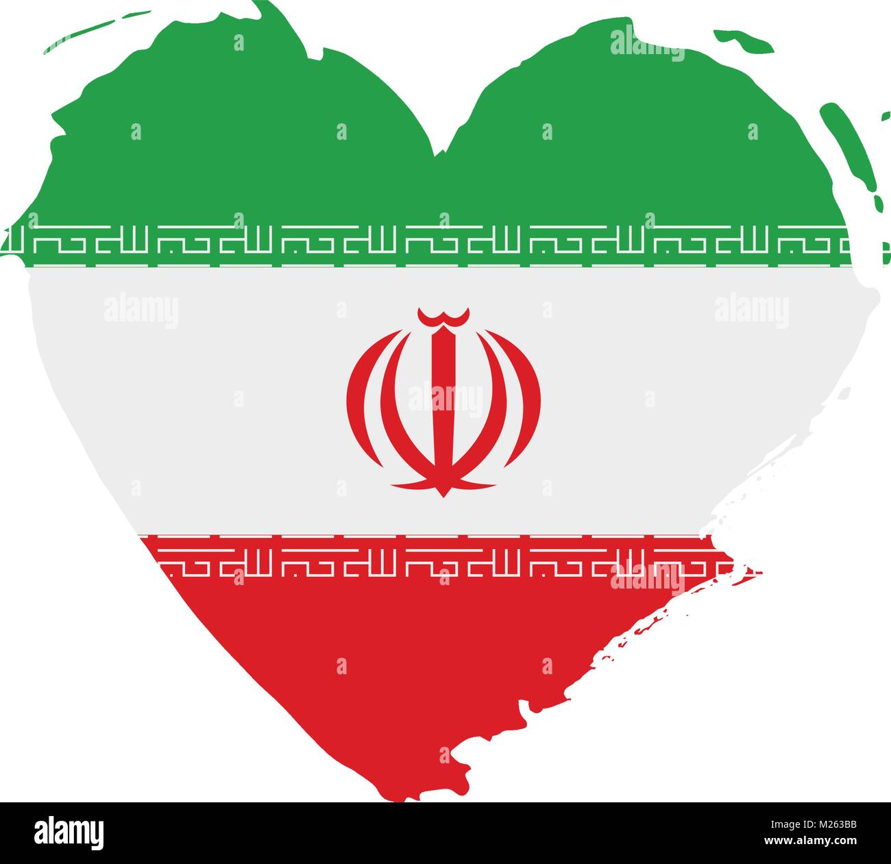 Iran flag, vector illustration Stock Vector Image & Art - Alamy