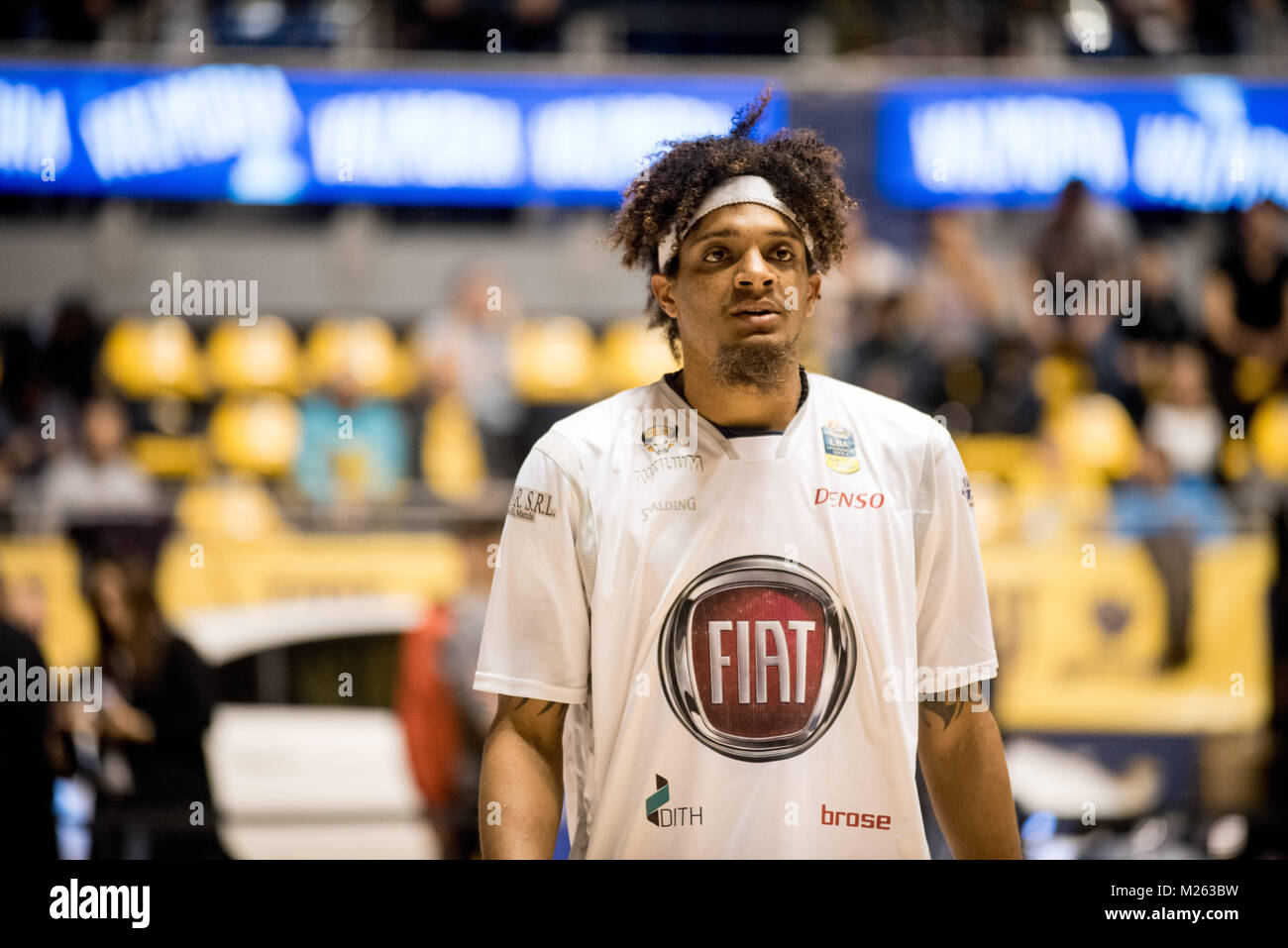 Turin, Italy. 04th Feb, 2018. Deron Washington (Fiat Torino Auxilium ...
