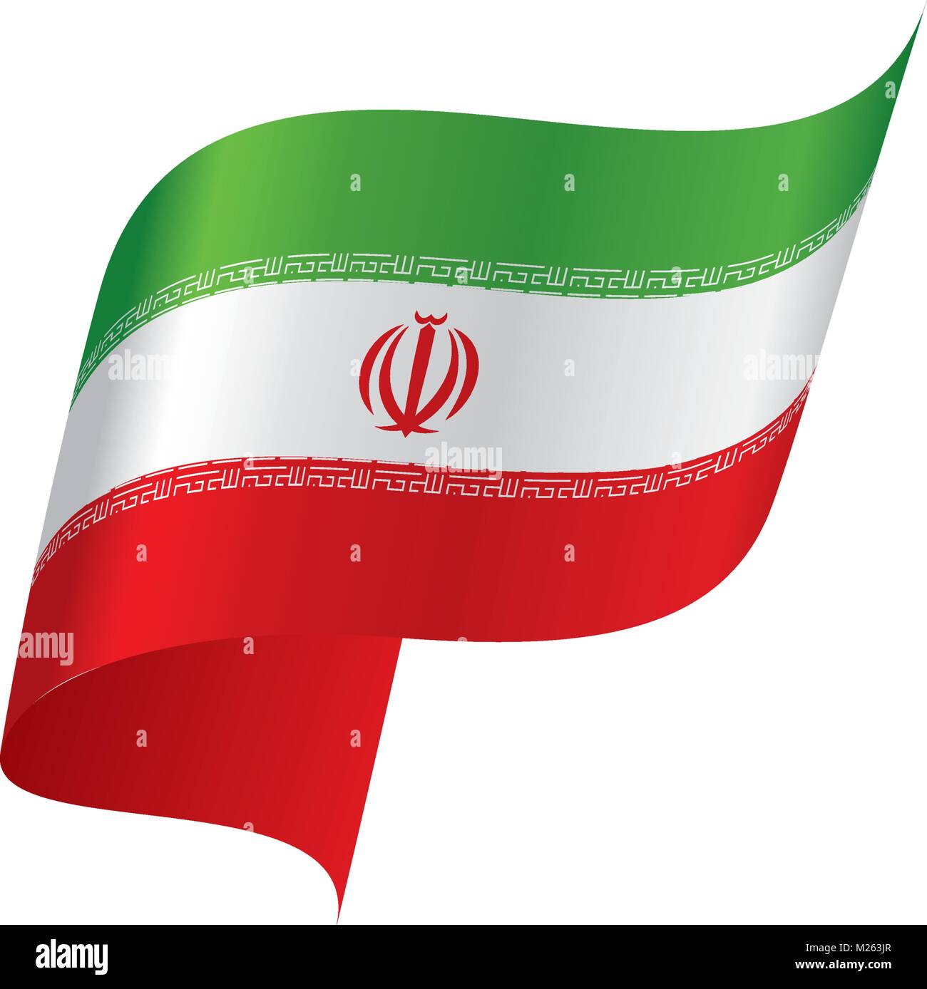 Iran flag, vector illustration Stock Vector Image & Art - Alamy