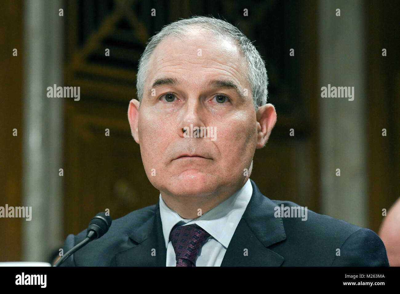 Oklahoma Attorney General Scott Pruitt testifies before the Senate ...