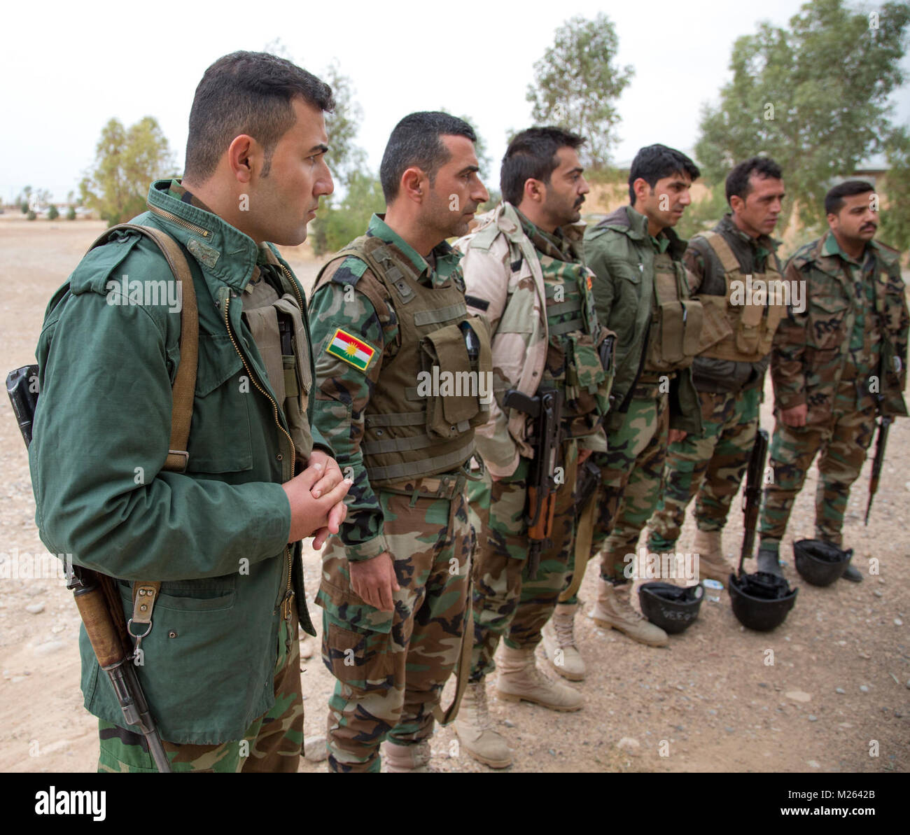 Zeravani soldiers deployed in support of Operation Inherent Resolve ...