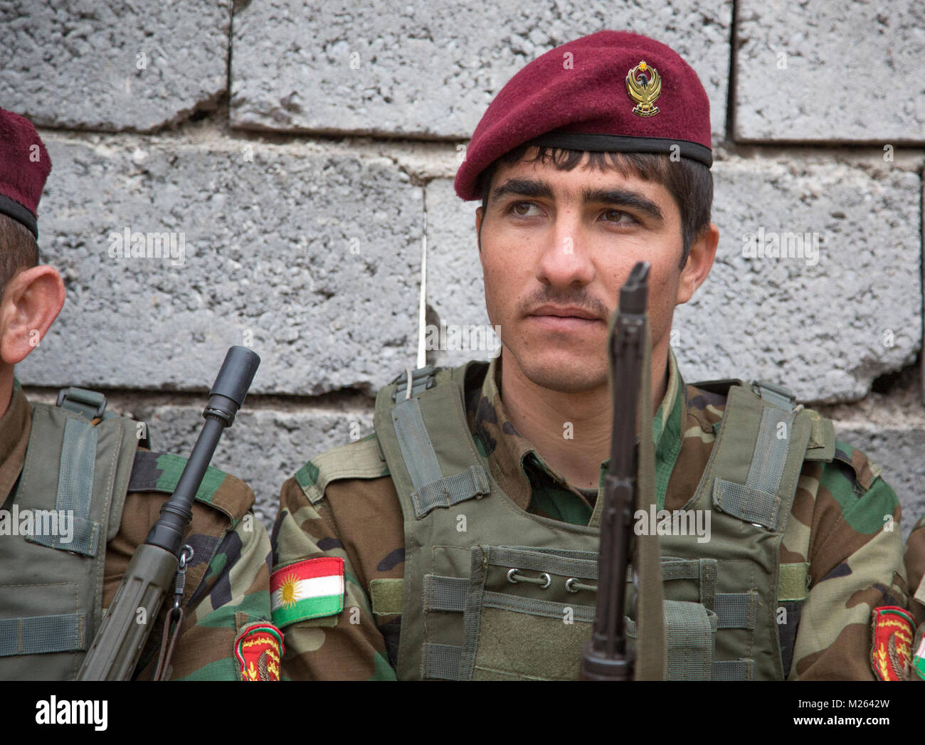 A Zeravani soldier, deployed in support of Operation Inherent Resolve ...