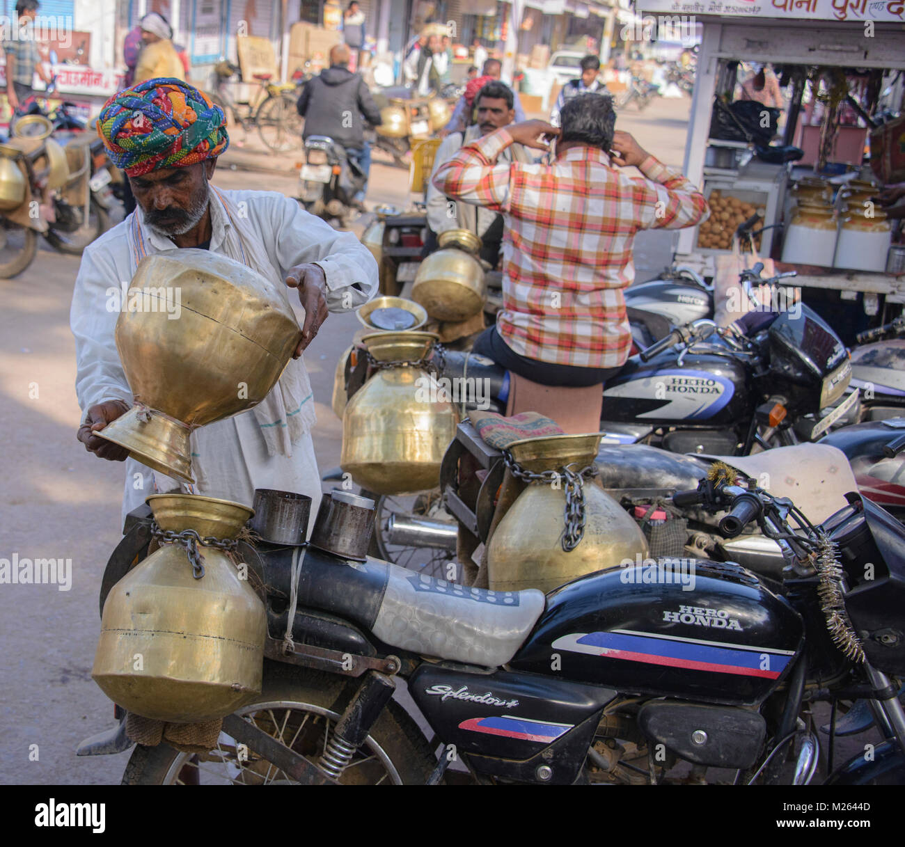 Indian Milkman High Resolution Stock Photography and Images - Alamy