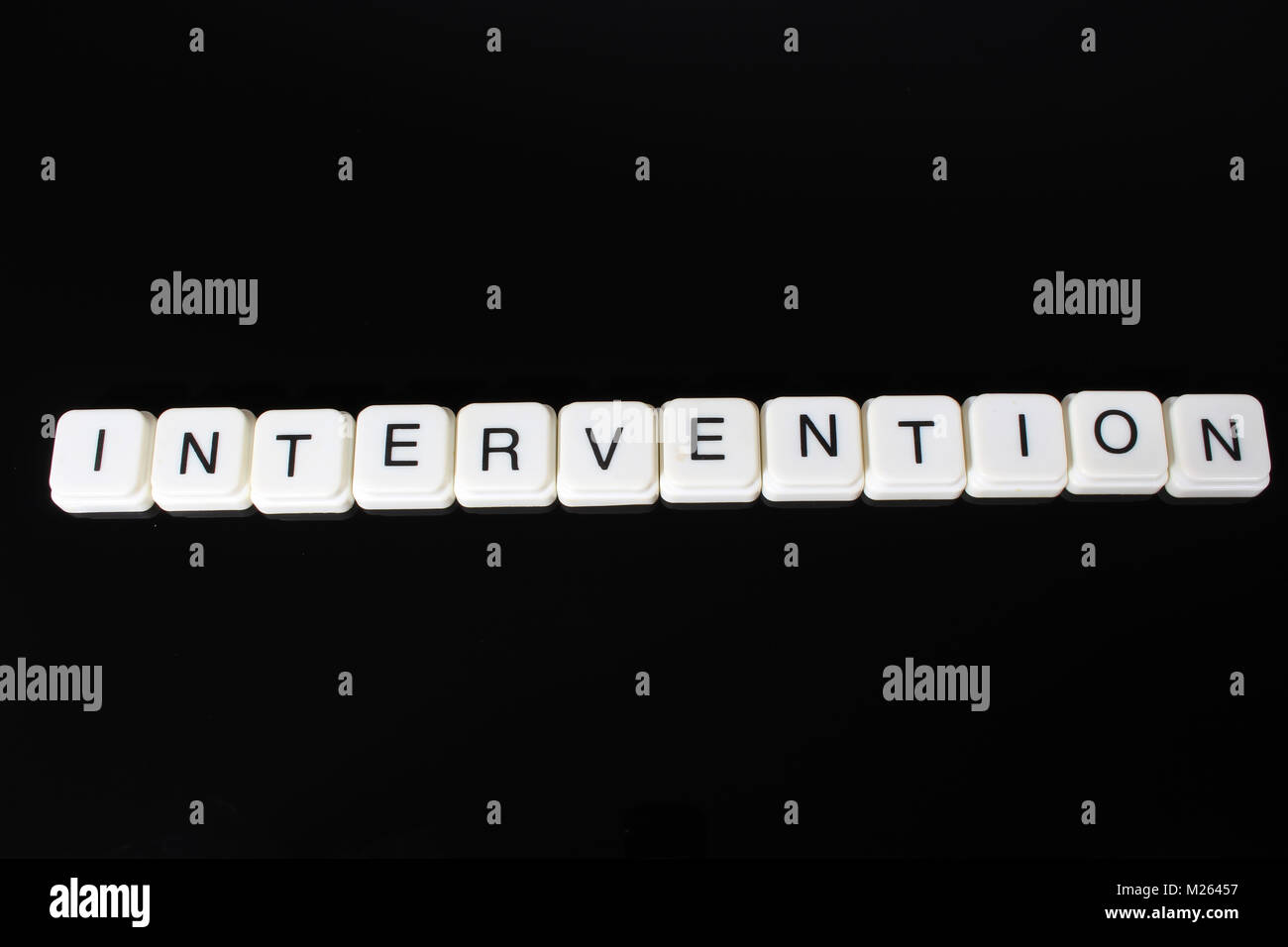 Intervention text word title caption label cover backdrop background ...