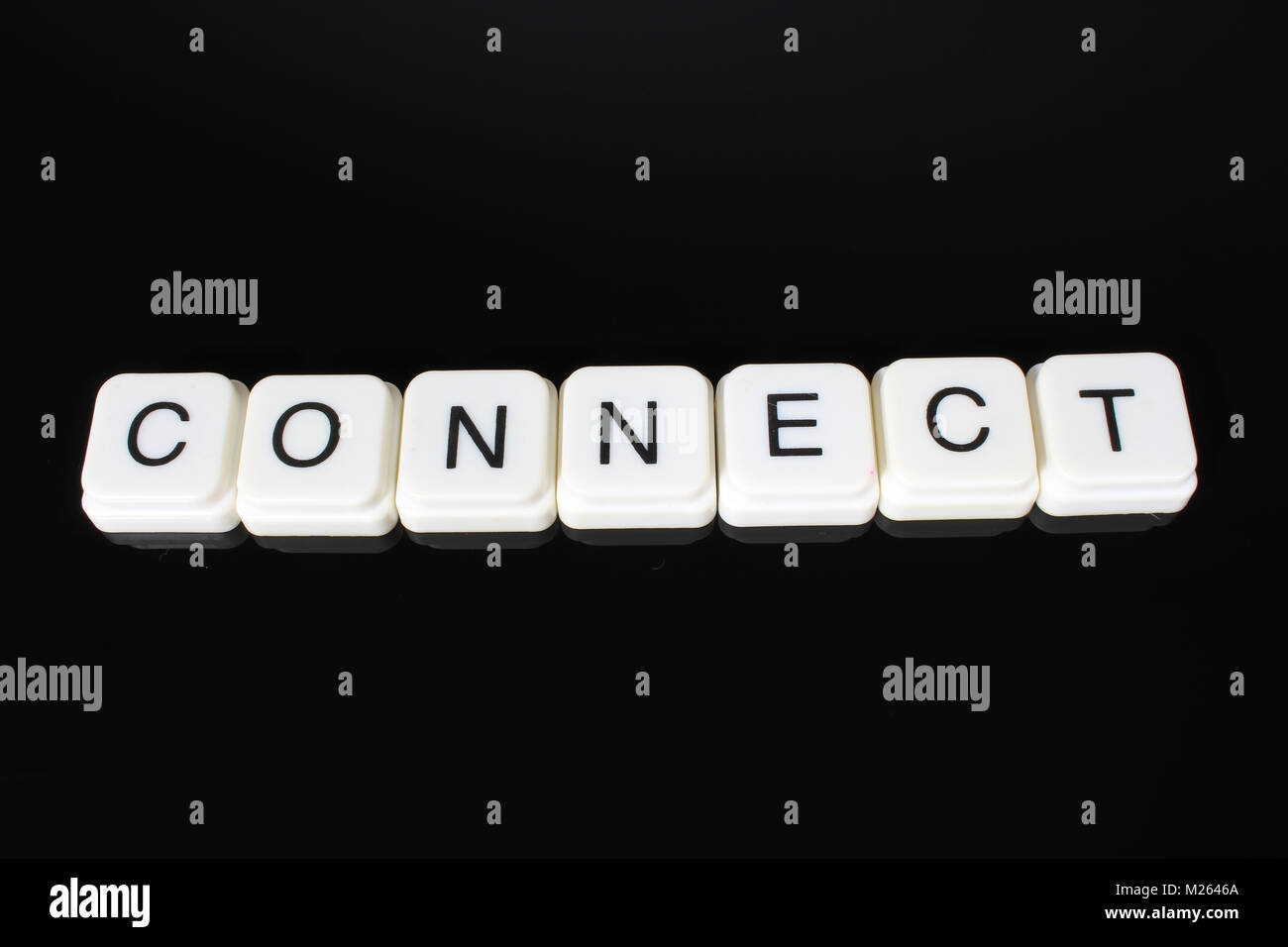 Connect text word title caption label cover backdrop background ...